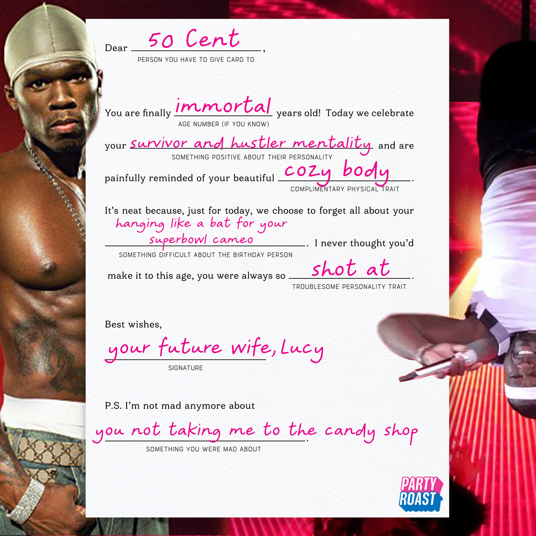 Celebrity Birthday Roast: Curtis James Jackson III (50 Cent) – Party Roast